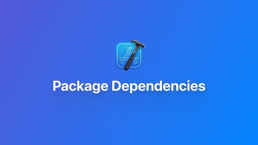 使用 Xcode package dependencies 管理依赖库 使用 Xcode package dependencies 管理依赖库