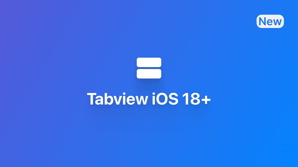 使用 Ios 18 上的自适应 Tabview 标签栏